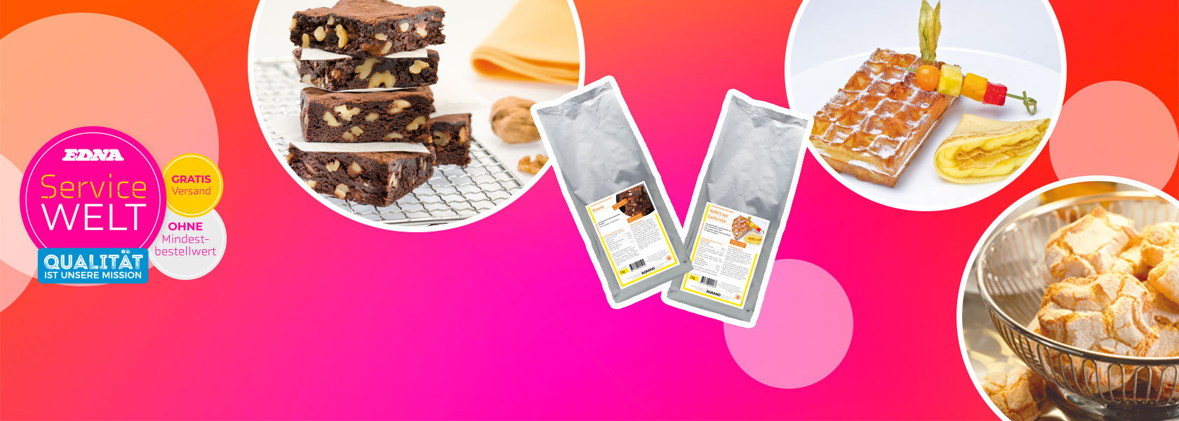 EDNA Backwaren - Hochwertige Tiefkühlbackwaren für HoReCa & Gastro